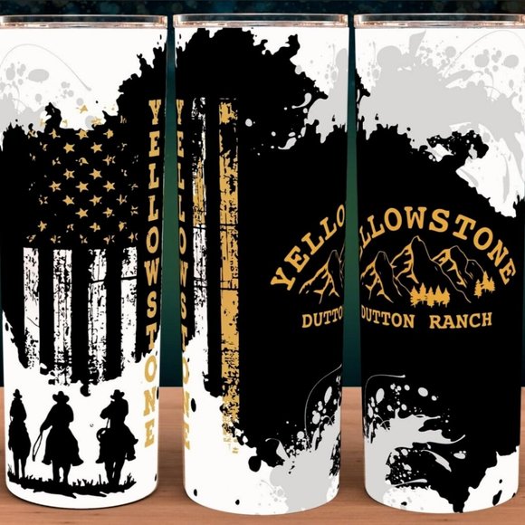 Dining | Yellowstone Dutton Ranch American Flag Tumbler 2oz | Poshmark